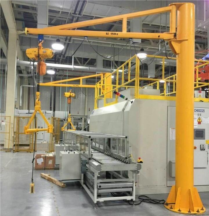 Pillar electric Jib crane